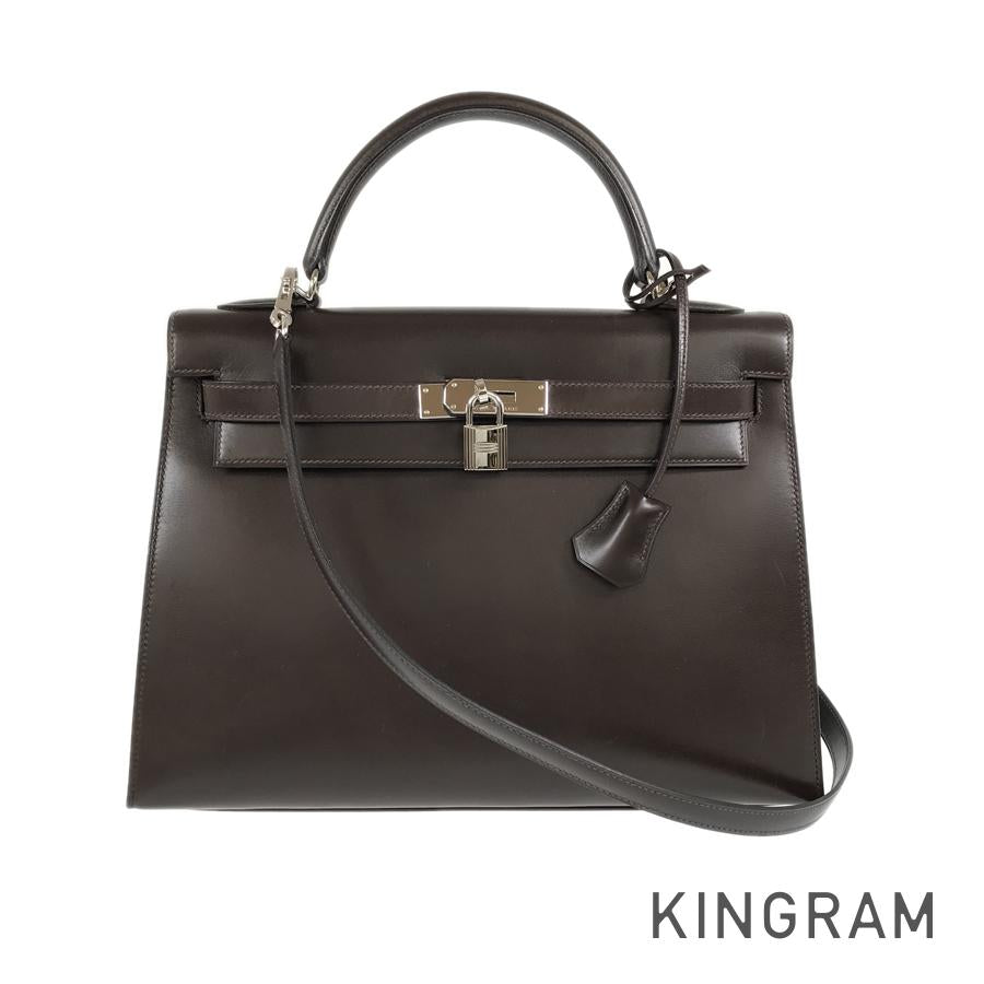 HERMES I carved seal 2005 Shoulder 2WAY SilverHardware Handbag – kingram-japan