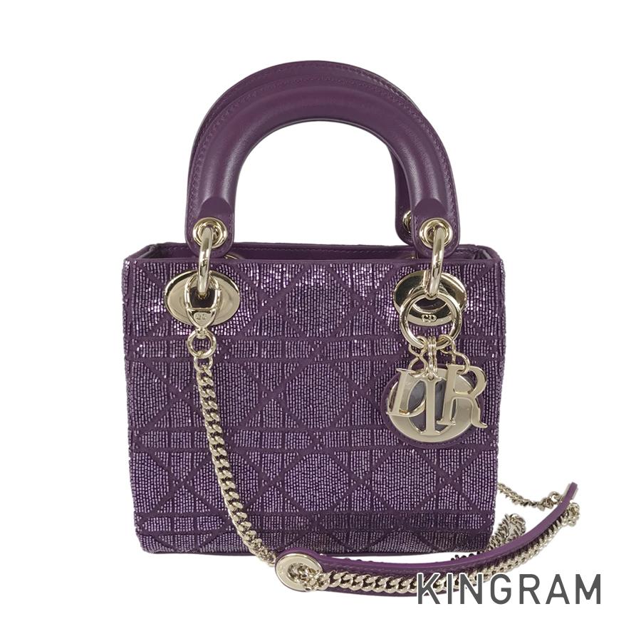Dior Lady Dior mini Hand bag – kingram-japan