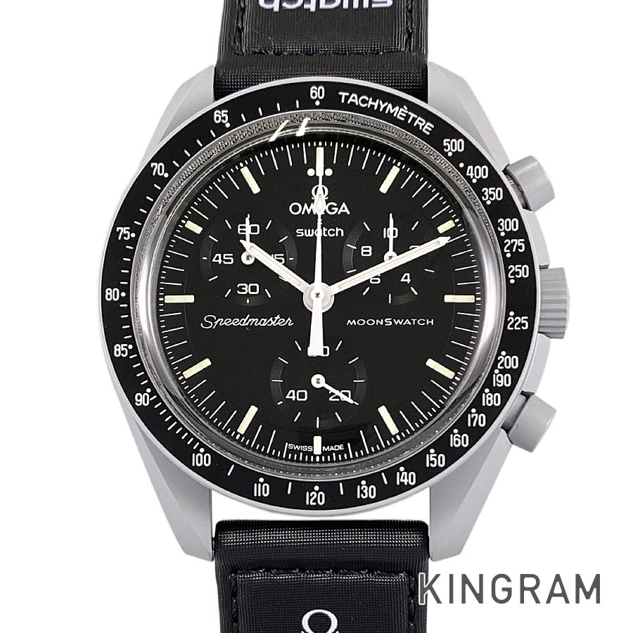 Swatch Omega Omega collaboration speedmaster MISSION TO THE MOONquartz ...